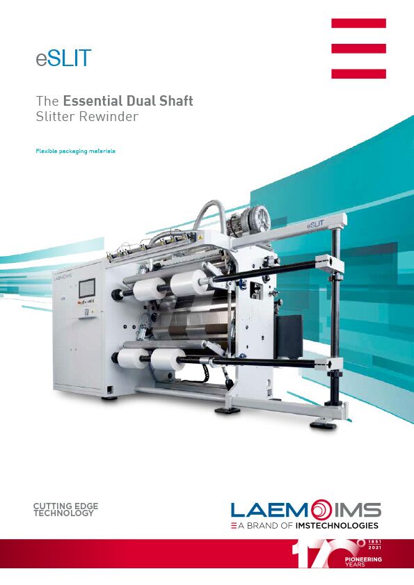 LAEM IMS | Essential twin-shaft slitter rewinder